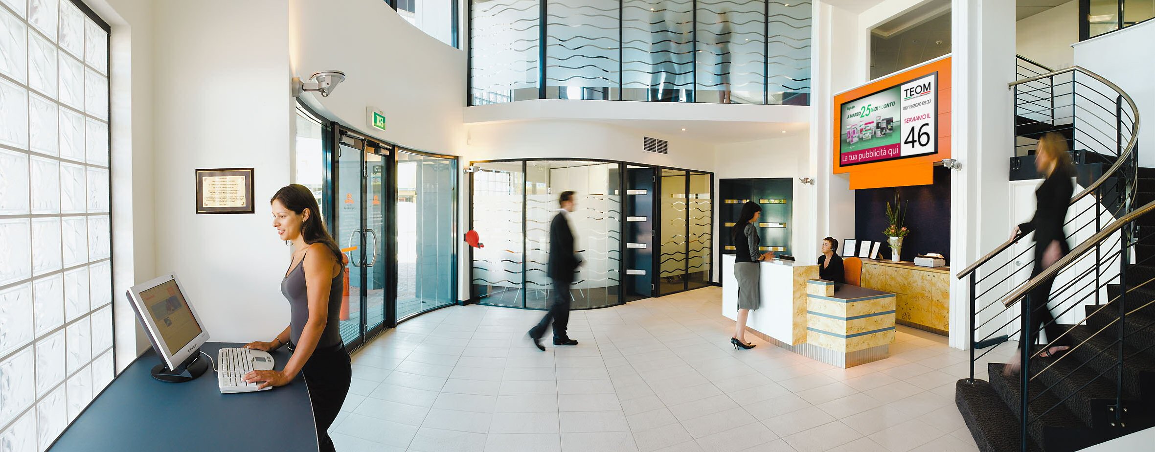 Sistema eliminacode semplificato TEOM